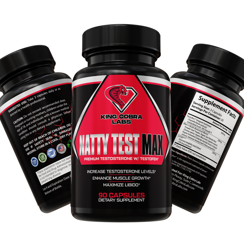 NATURAL TESTOSTERONE MAX – King Cobra Labs